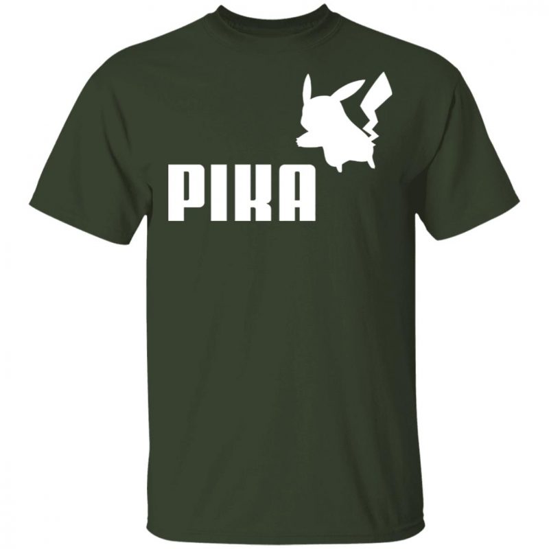 Funny Pika Puma Logo Mashup Unisex T-Shirt