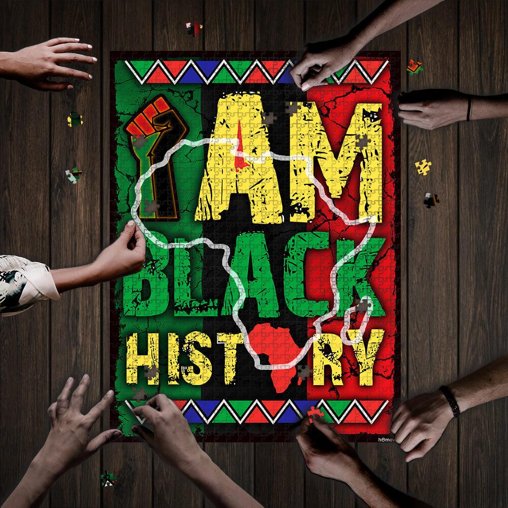 I Am Black History Jigsaw Puzzle Set I Am Black History Jigsaw Puzzle Set