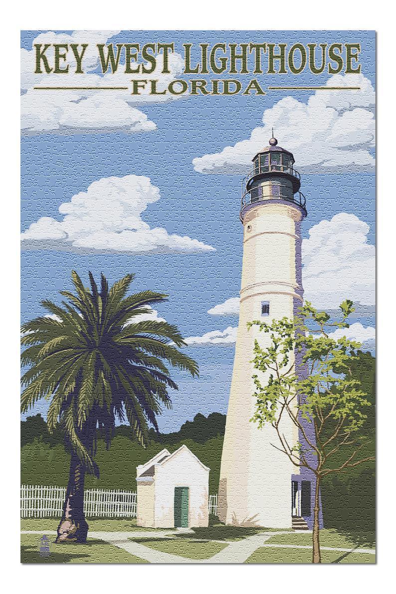 Key West Lighthouse Jigsaw Puzzle Set