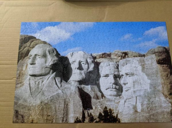 Mount Rushmore National Memorial ? Jigsaw Puzzle Set