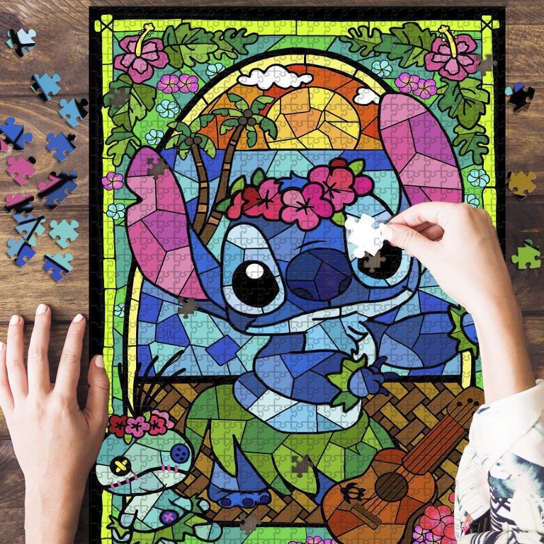 Stitch & Toothless Jigsaw Puzzle Set