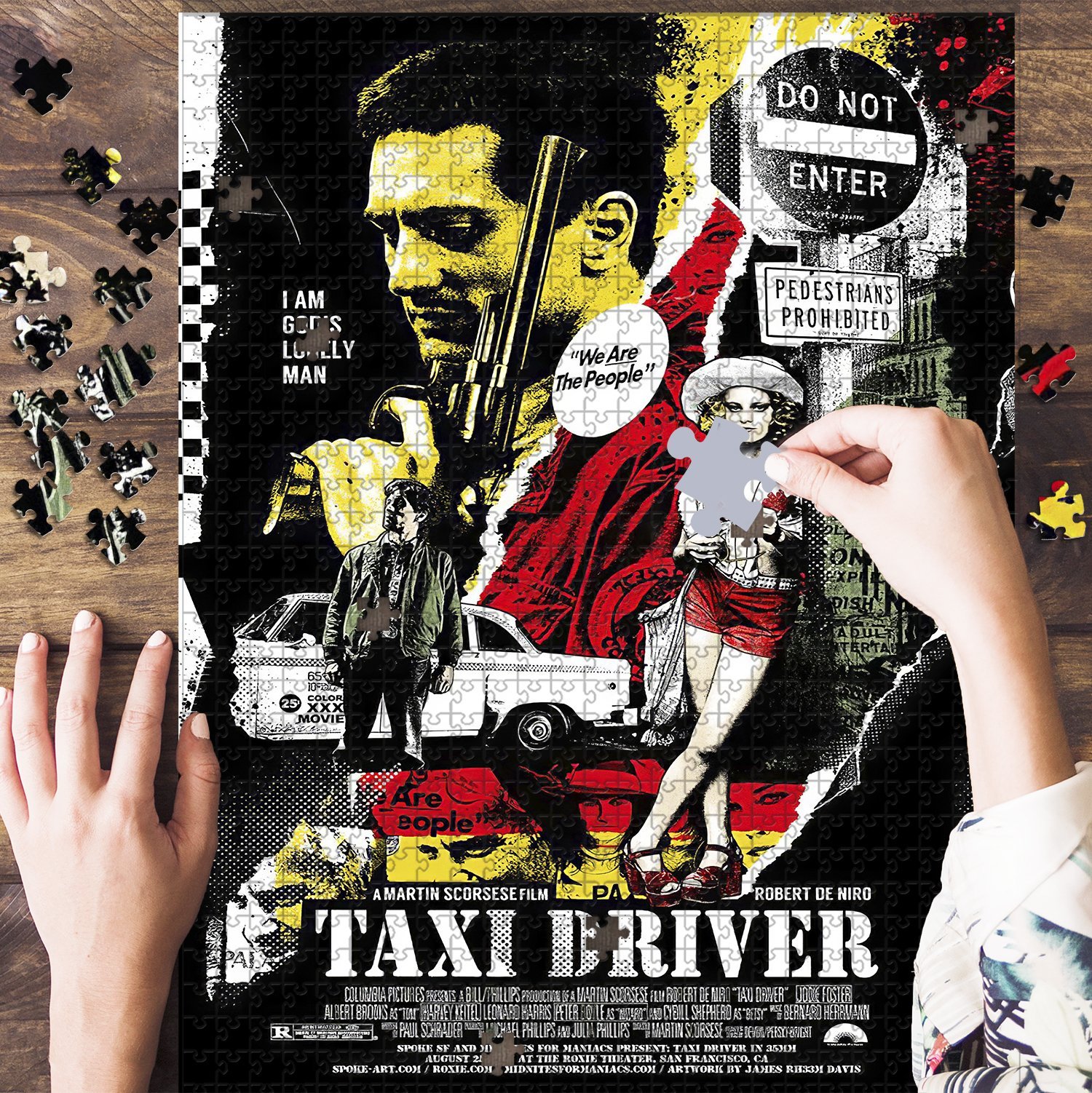 Taxi Driver Jigsaw Puzzle Set